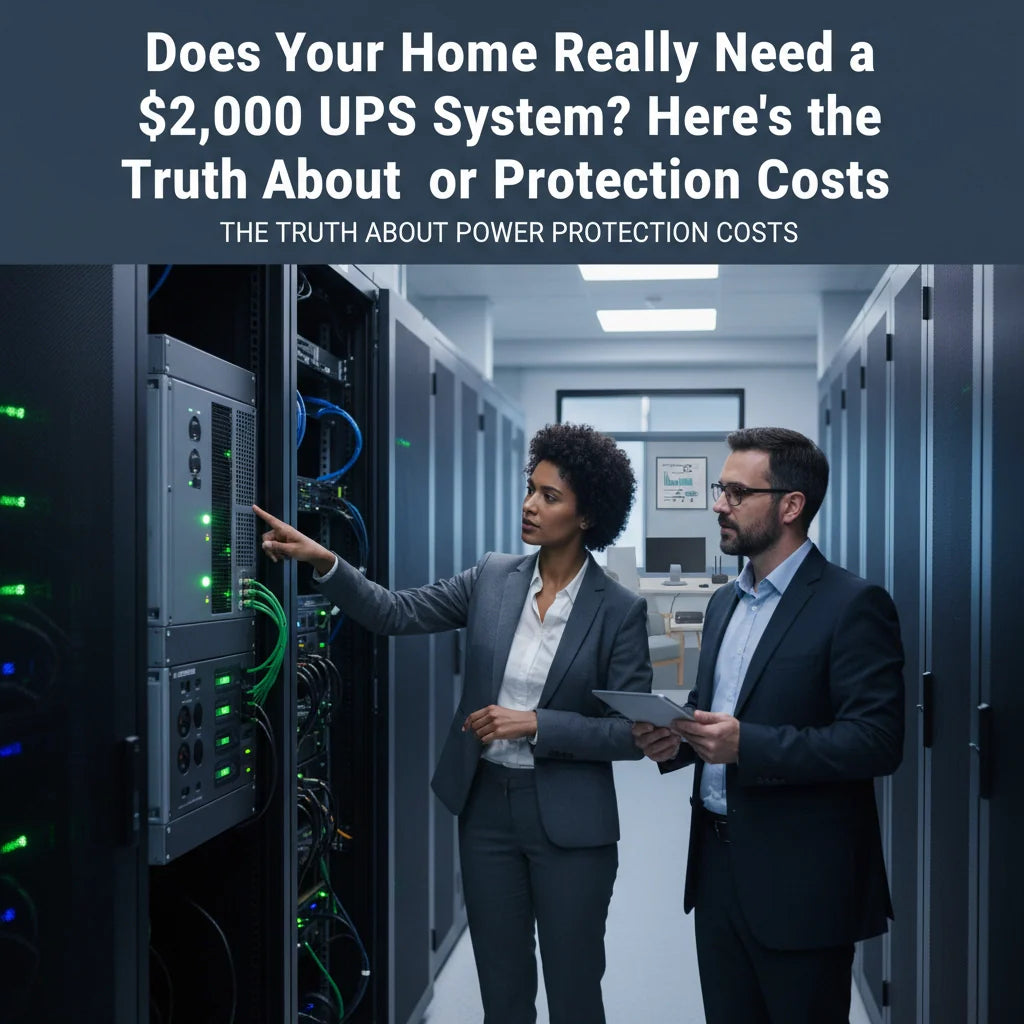 Does Your Home Really Need a $2,000 UPS System? Here's the Truth About ...