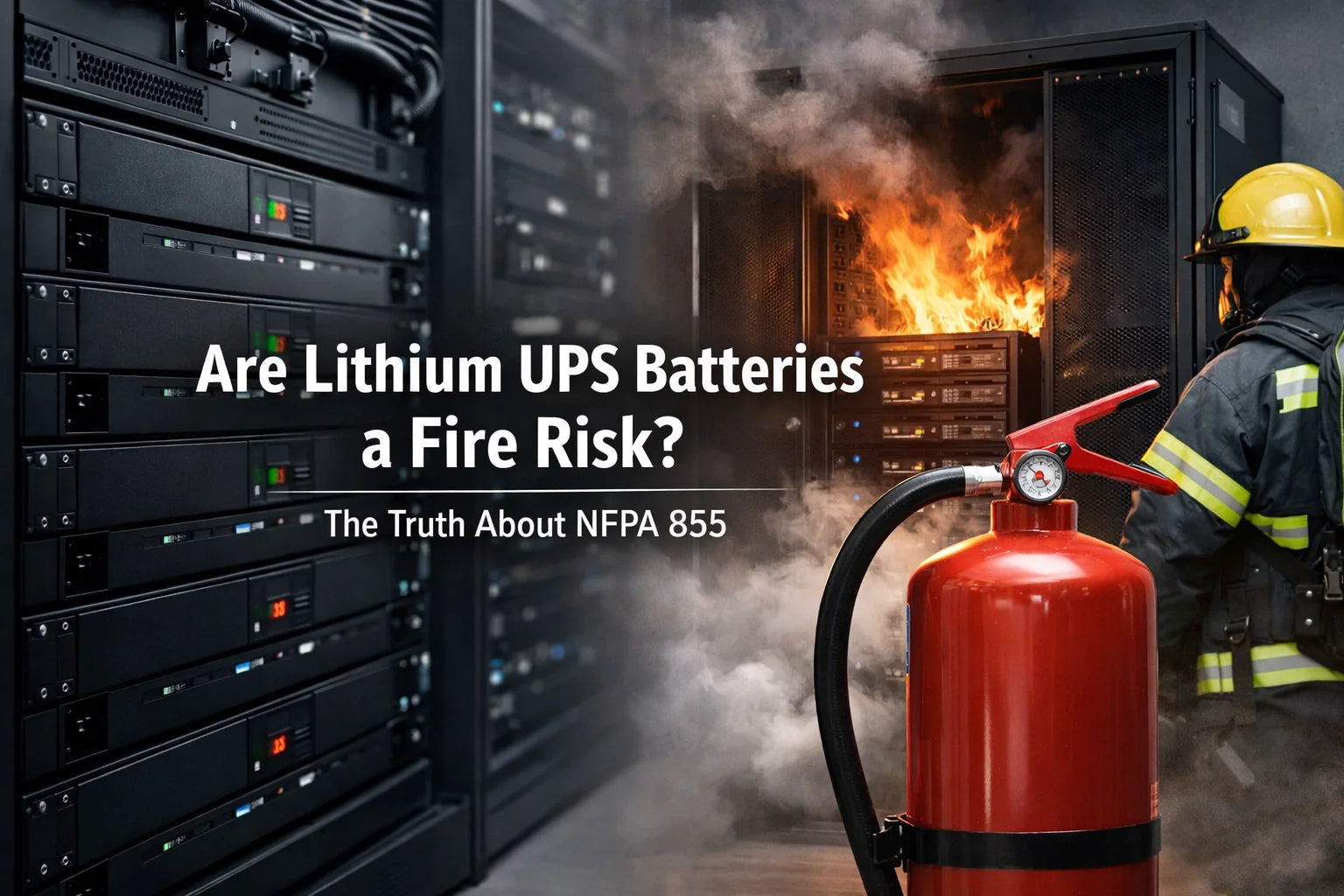 Are Lithium UPS Batteries a Fire Risk? The Truth About NFPA 855 – Ace ...