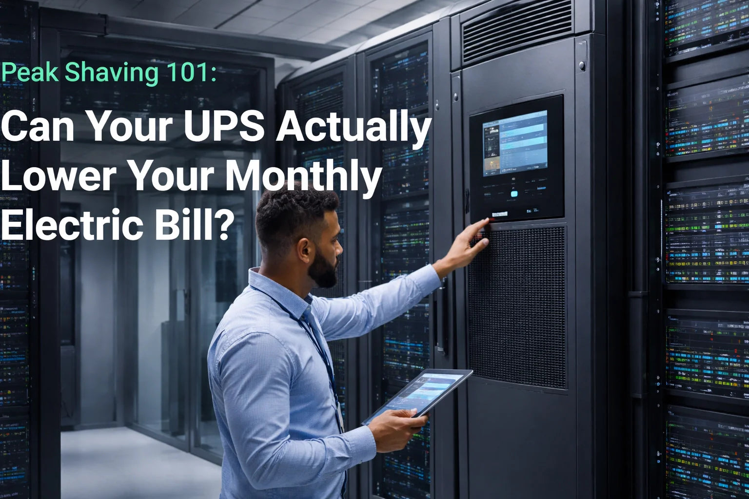 Peak Shaving 101: Can Your UPS Actually Lower Your Monthly Electric Bi ...