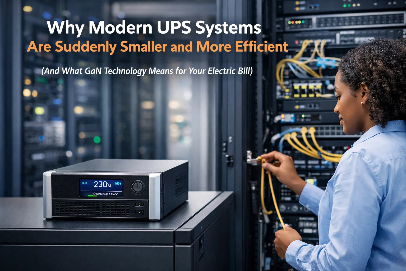 Why Modern UPS Systems Are Suddenly Smaller and More Efficient (And Wh ...