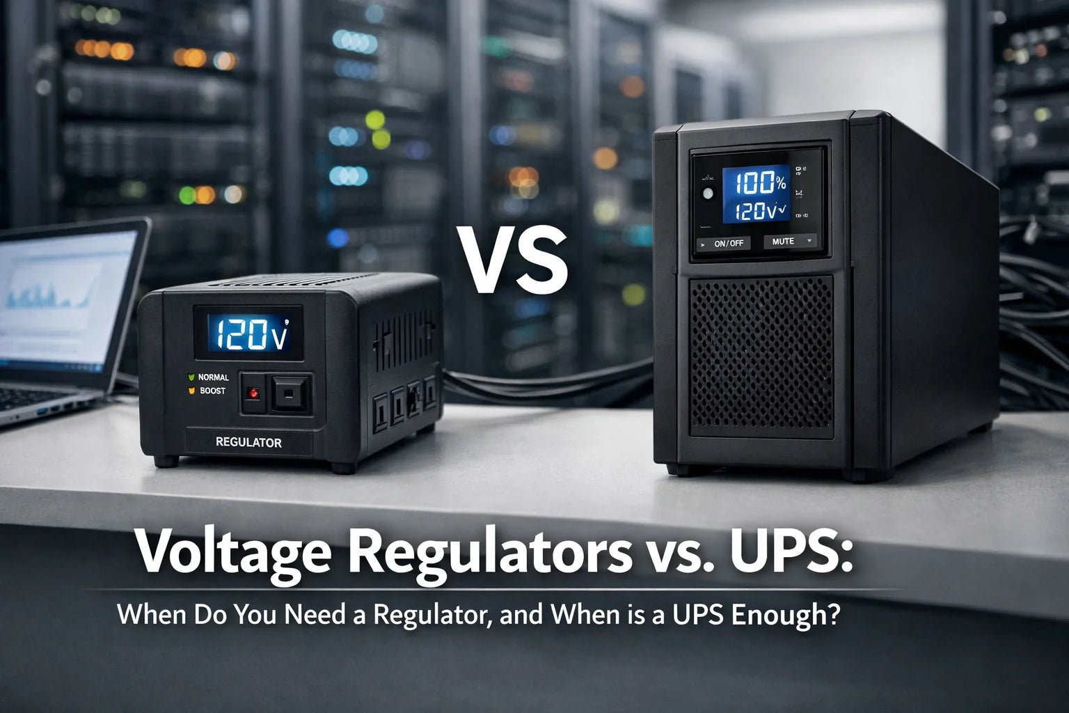 Voltage Regulators vs. UPS: When Do You Need a Regulator, and When is ...