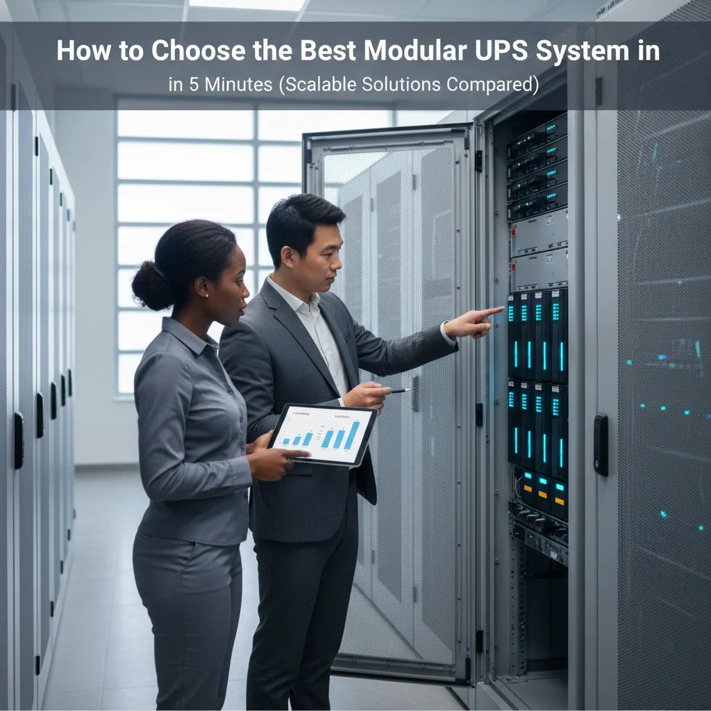 How to Choose the Best Modular UPS System in 5 Minutes (Scalable Solut ...