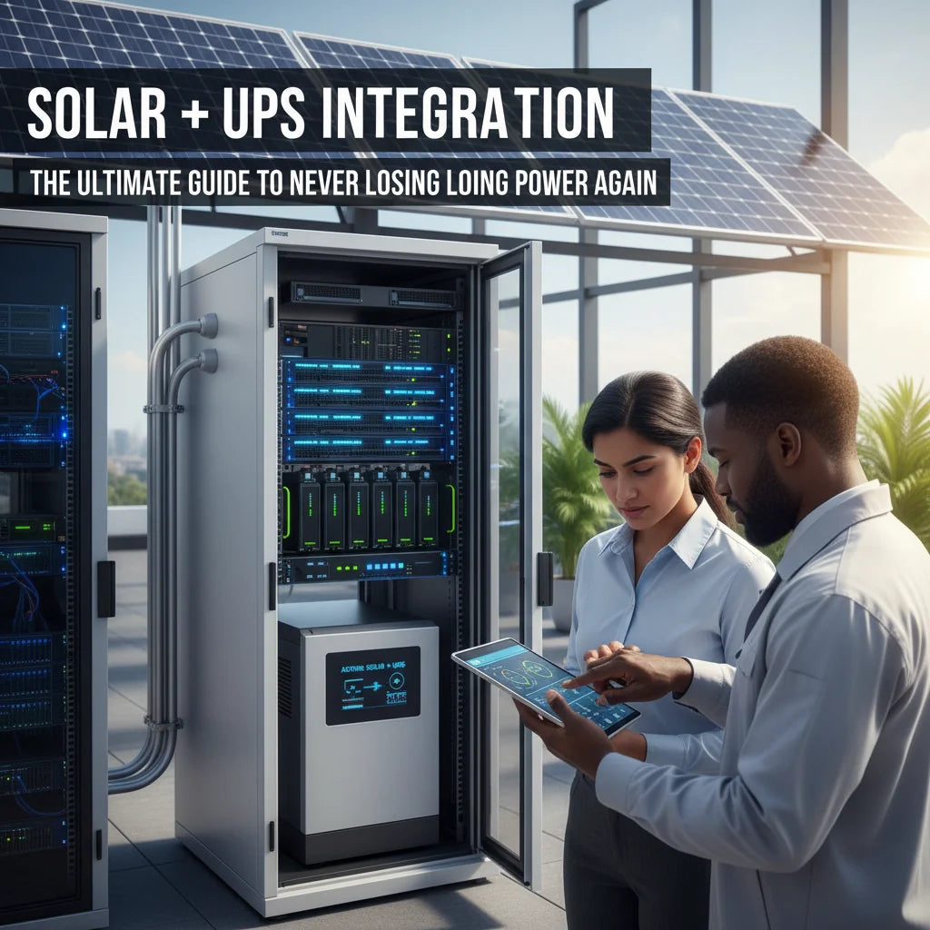 Solar + UPS Integration: The Ultimate Guide to Never Losing Power Agai ...