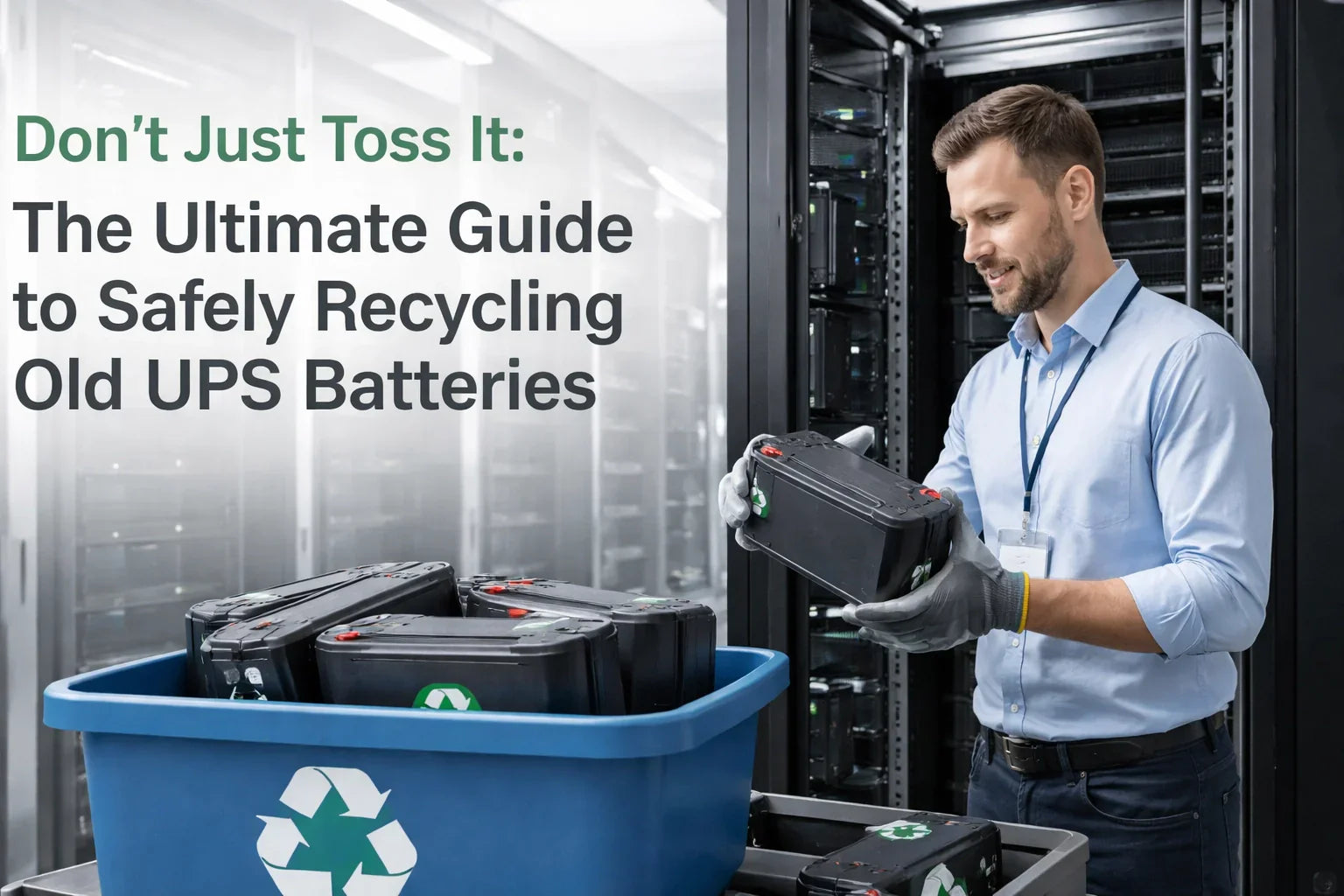 Don't Just Toss It: The Ultimate Guide to Safely Recycling Old UPS Bat ...